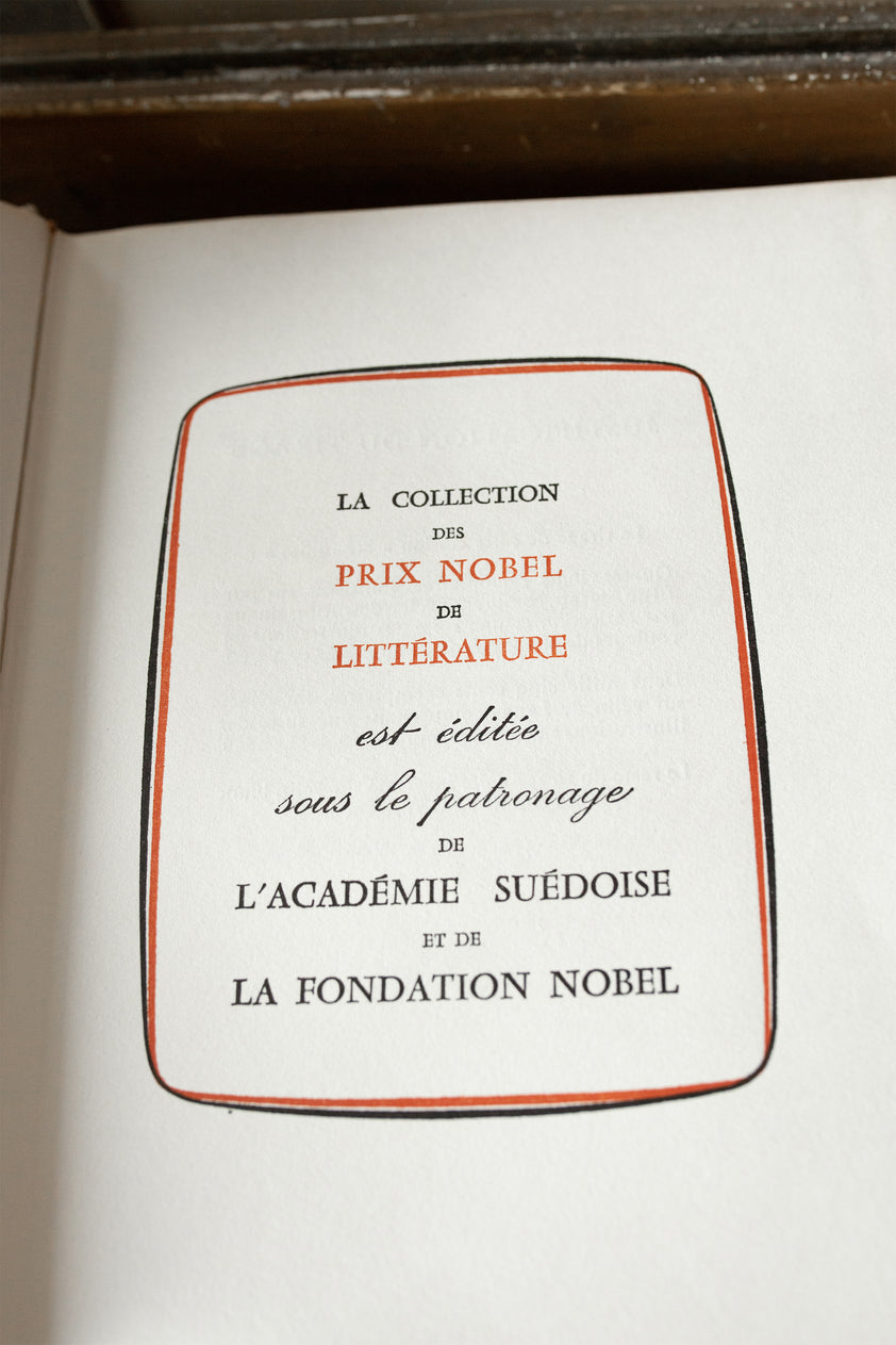 Vintage Nobel Prize Books with Picasso Art on the Cover – Madame de la ...